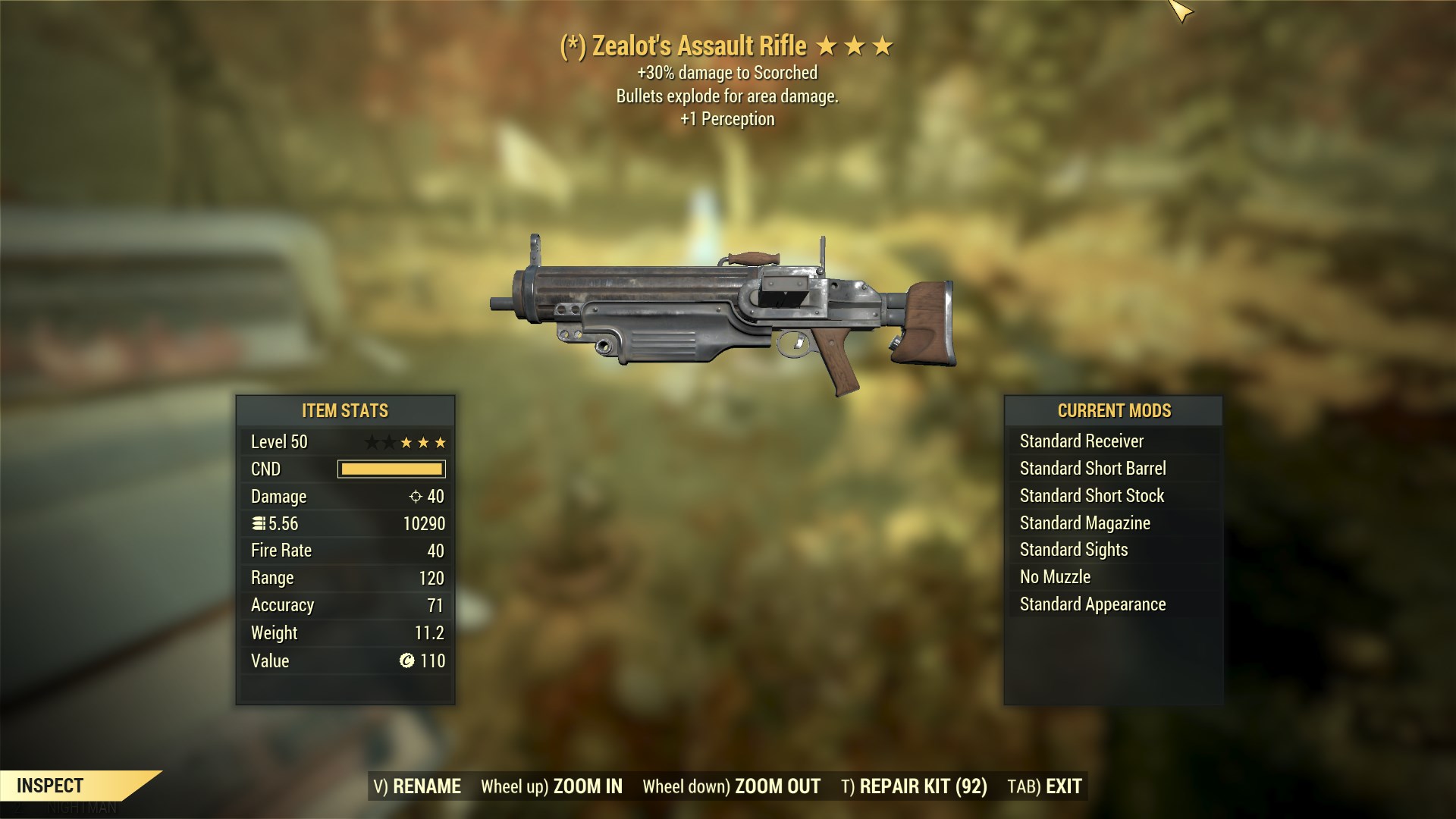 Price List – In Blood Packs – Legendary Items – #fallout76 | SinSeer.com